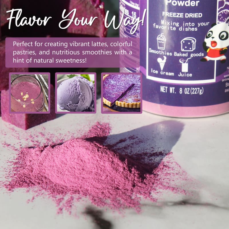 NPG 100% Purple Sweet Potato Powder 25 Kg Bulk Size – Natural Plus Green