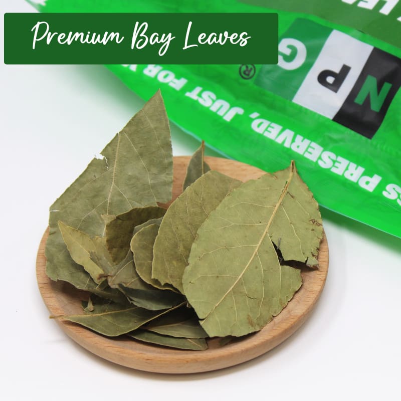NPG Whole Dried Bay Leaves 16 Oz Bulk for Flavorful Cooking – Natural ...
